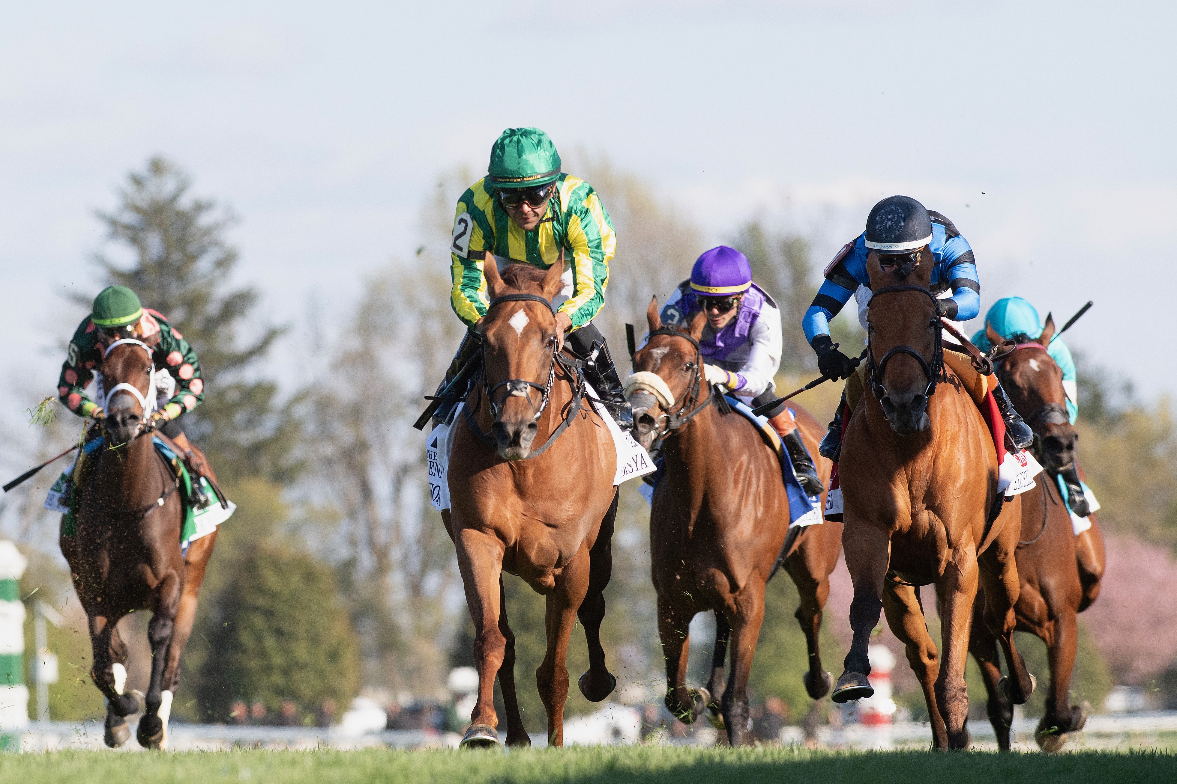 Choisya makes it three straight in Keeneland’s G1 Jenny Wiley Stakes ...